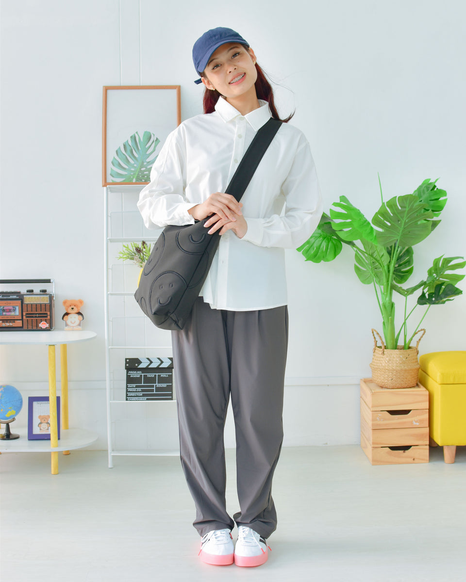 Signature Aircon Pants in Charcoal – Sidersonline